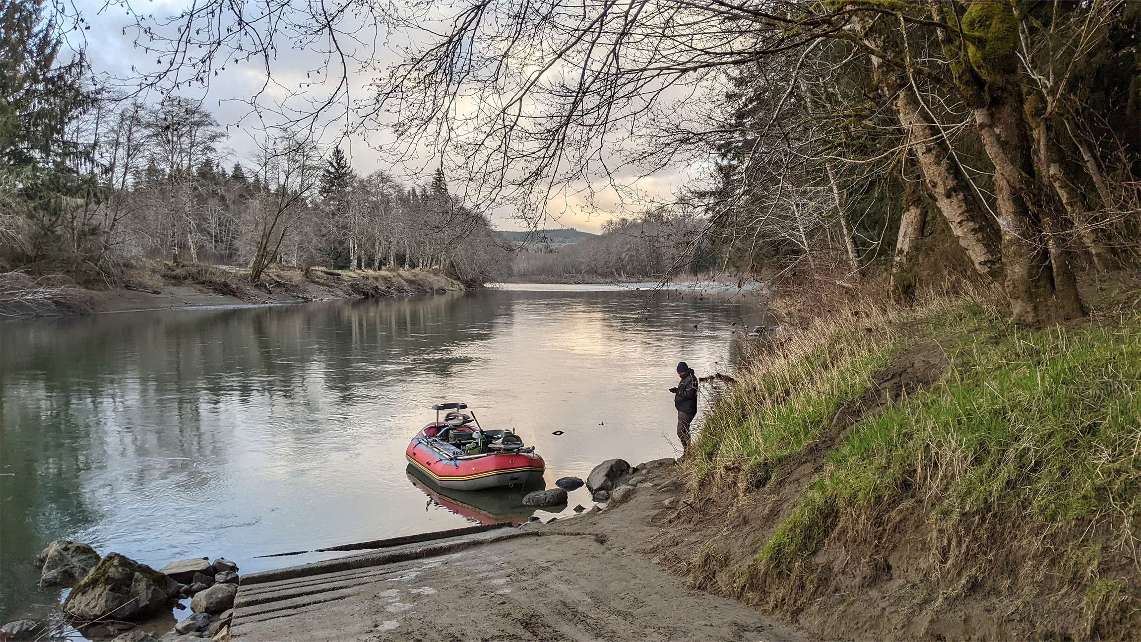 Fishing on Kalama, Lewis, East Fork Lewis, and Sandy Rivers